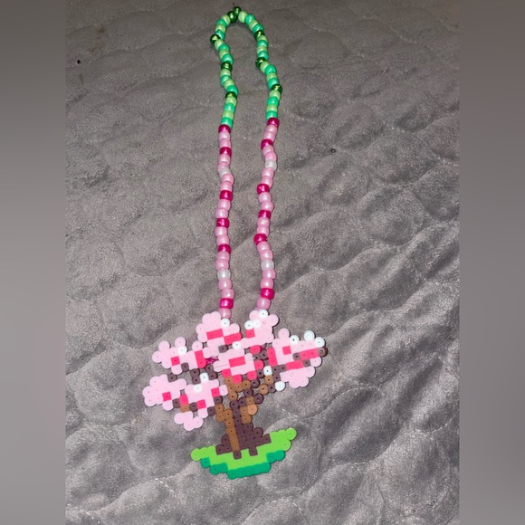 Jewelry | Cherry Blossom Perler | Poshmark